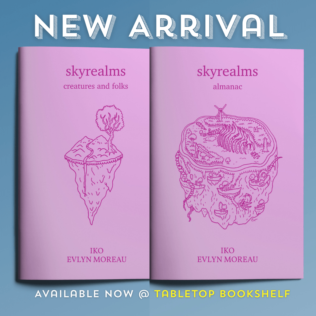 NEW ARRIVAL: The Skyrealms Bundle – Tabletop Bookshelf