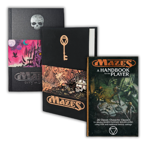 MAZES Bundle – Tabletop Bookshelf