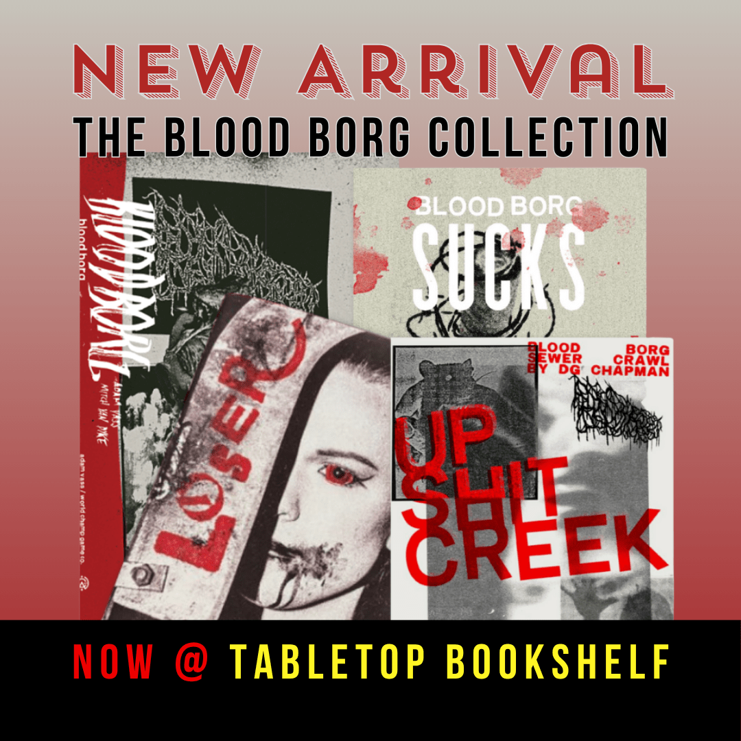 NEW ARRIVAL: Blood Borg – Tabletop Bookshelf