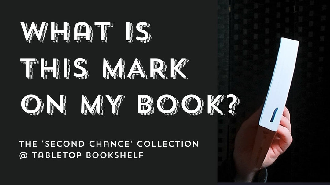 What is this mark on my book? – Tabletop Bookshelf