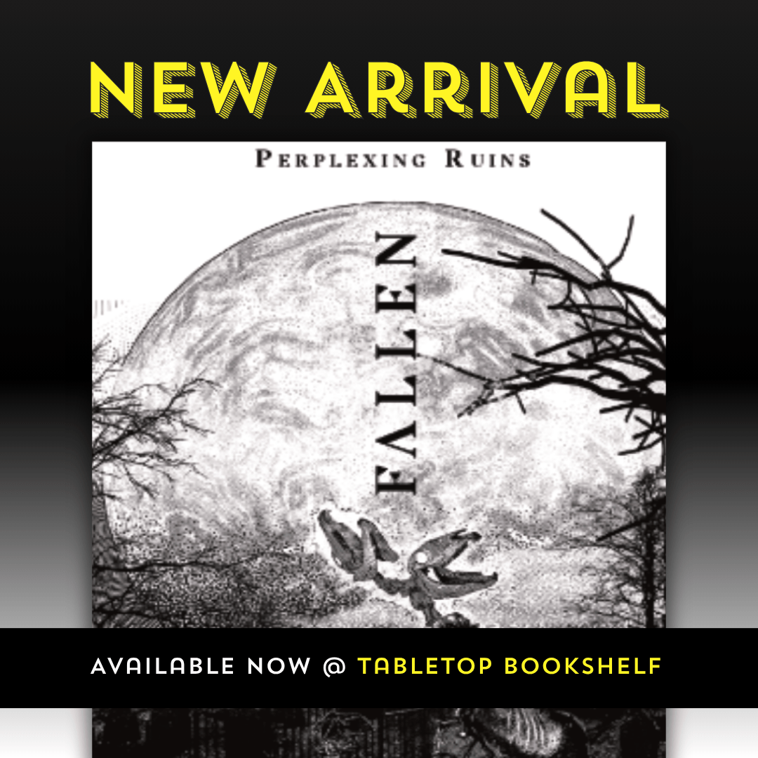 NEW ARRIVAL: Fallen – Tabletop Bookshelf