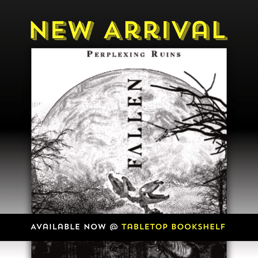 NEW ARRIVAL: Fallen – Tabletop Bookshelf