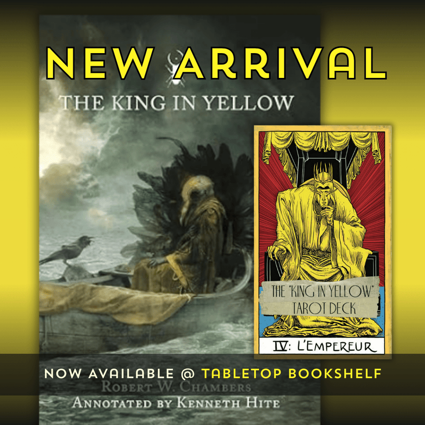 NEW ARRIVAL: The King In Yellow Bundle – Tabletop Bookshelf