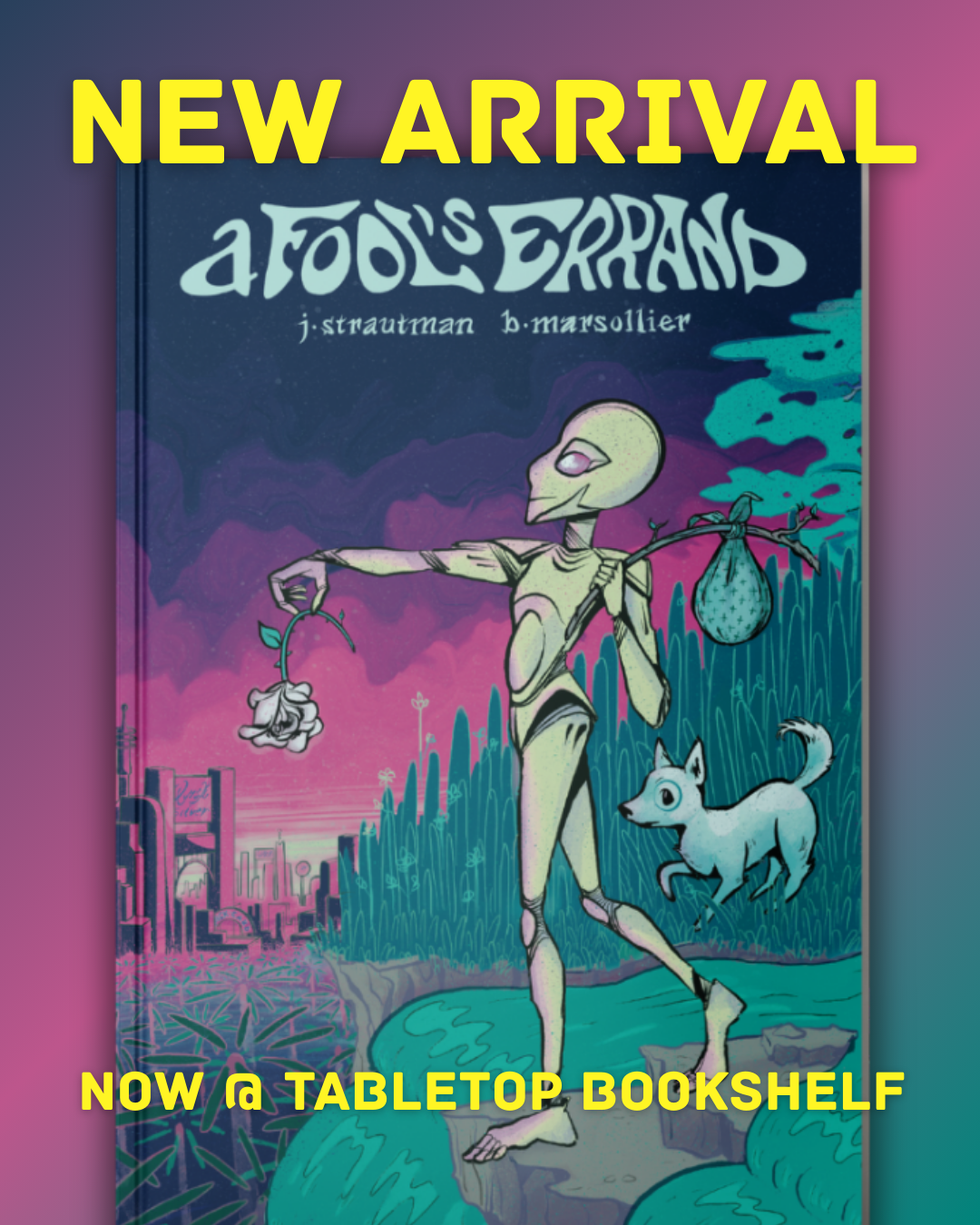 NEW ARRIVAL: A Fool's Errand – Tabletop Bookshelf