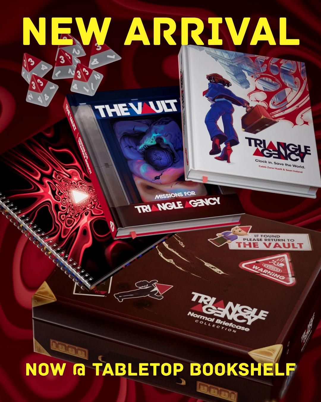 NEW ARRIVAL: Triangle Agency: Normal Briefcase Collection – Tabletop ...