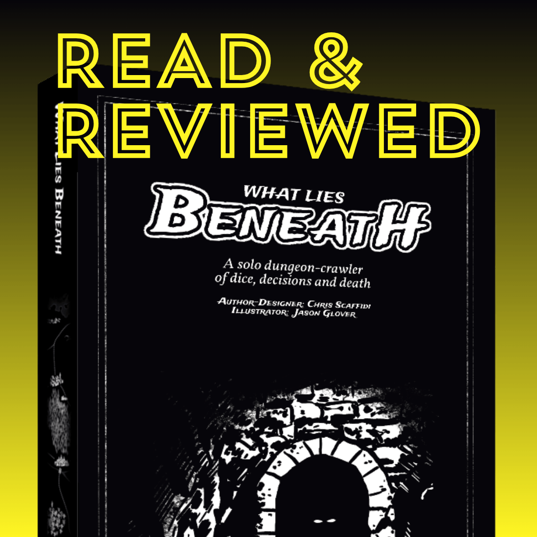 NEW REVIEW: What Lies Beneath – Tabletop Bookshelf