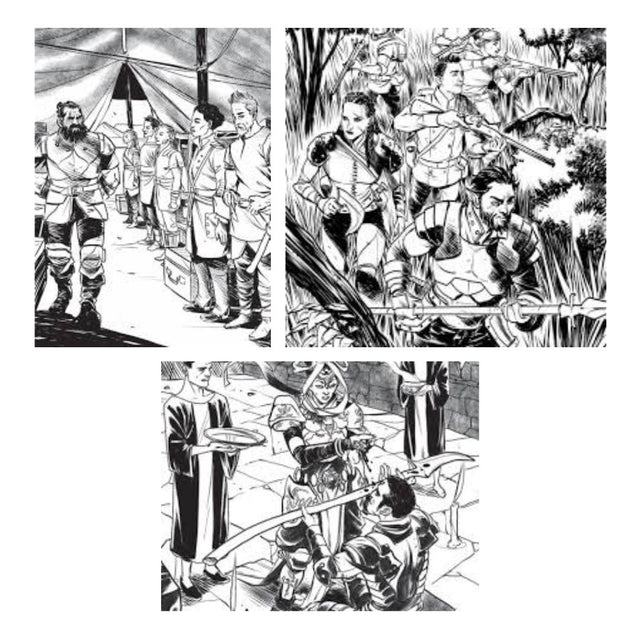 Band of Blades – Tabletop Bookshelf