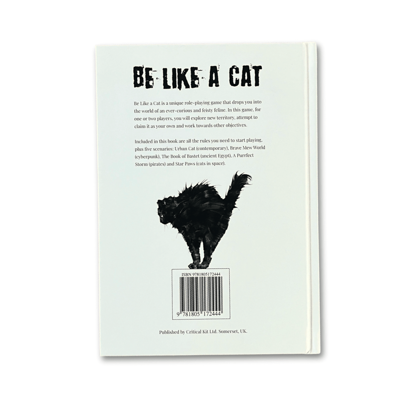 Be Like a Cat – Tabletop Bookshelf