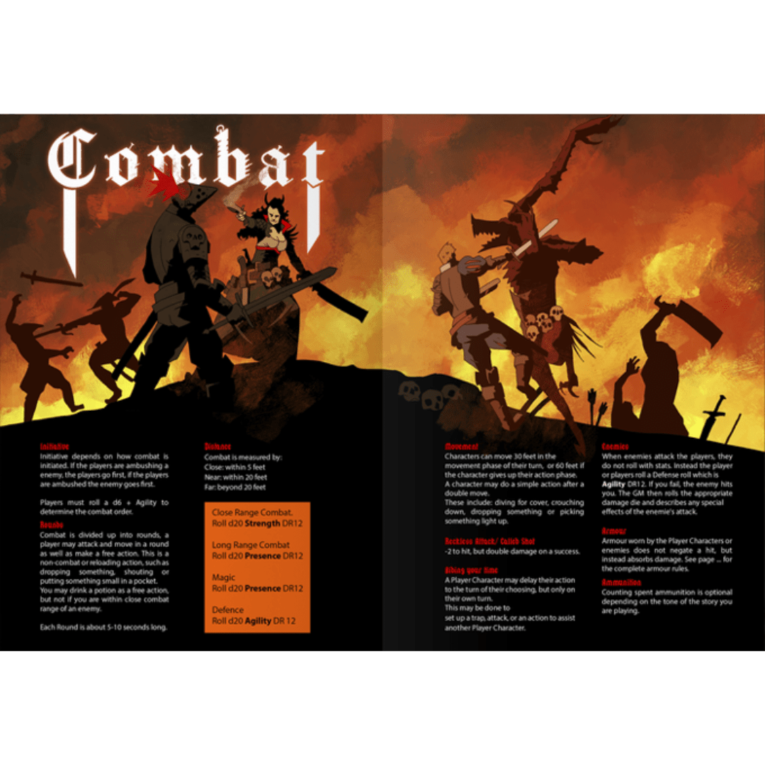Black Powder and Brimstone – Tabletop Bookshelf