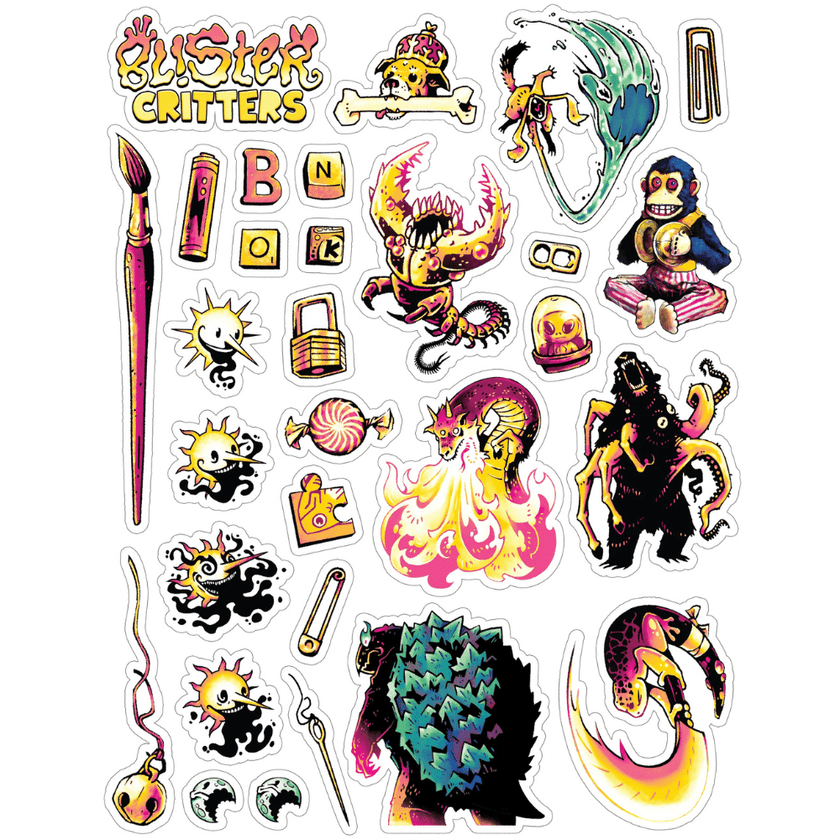 Blister Critters Box Set – Tabletop Bookshelf