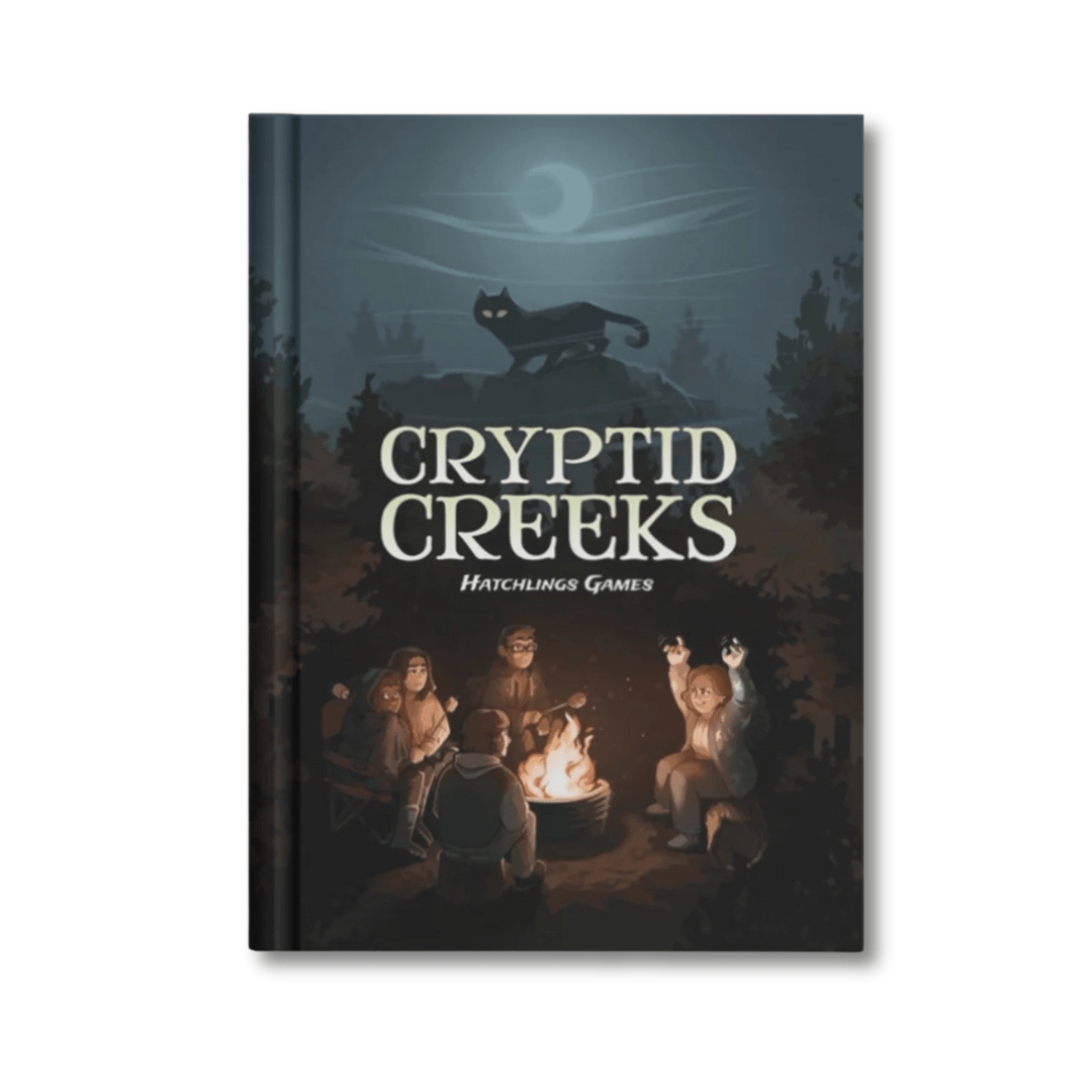 Cryptid Creeks – Tabletop Bookshelf