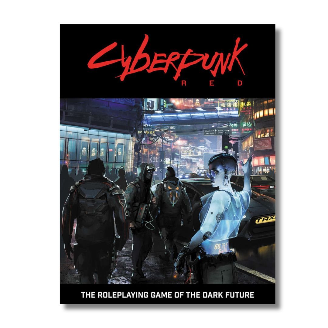 Cyberpunk RED – Tabletop Bookshelf