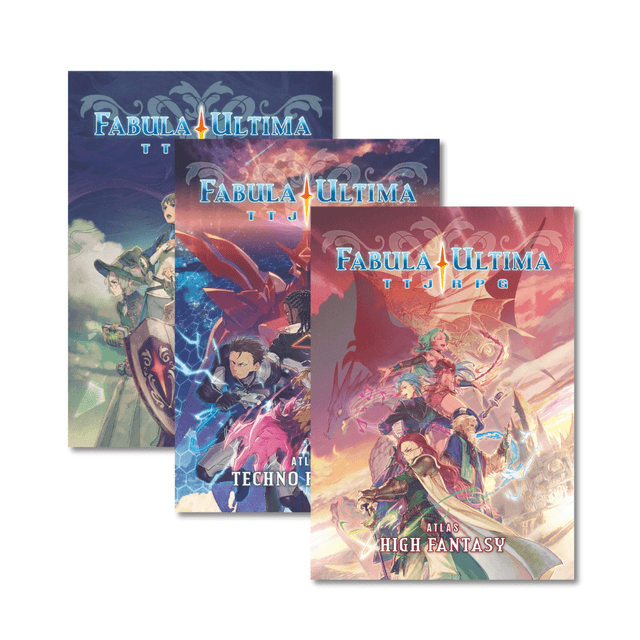 Fabula Ultima Bundle – Tabletop Bookshelf