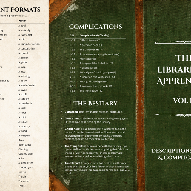 The Librarian's Apprentice – Tabletop Bookshelf