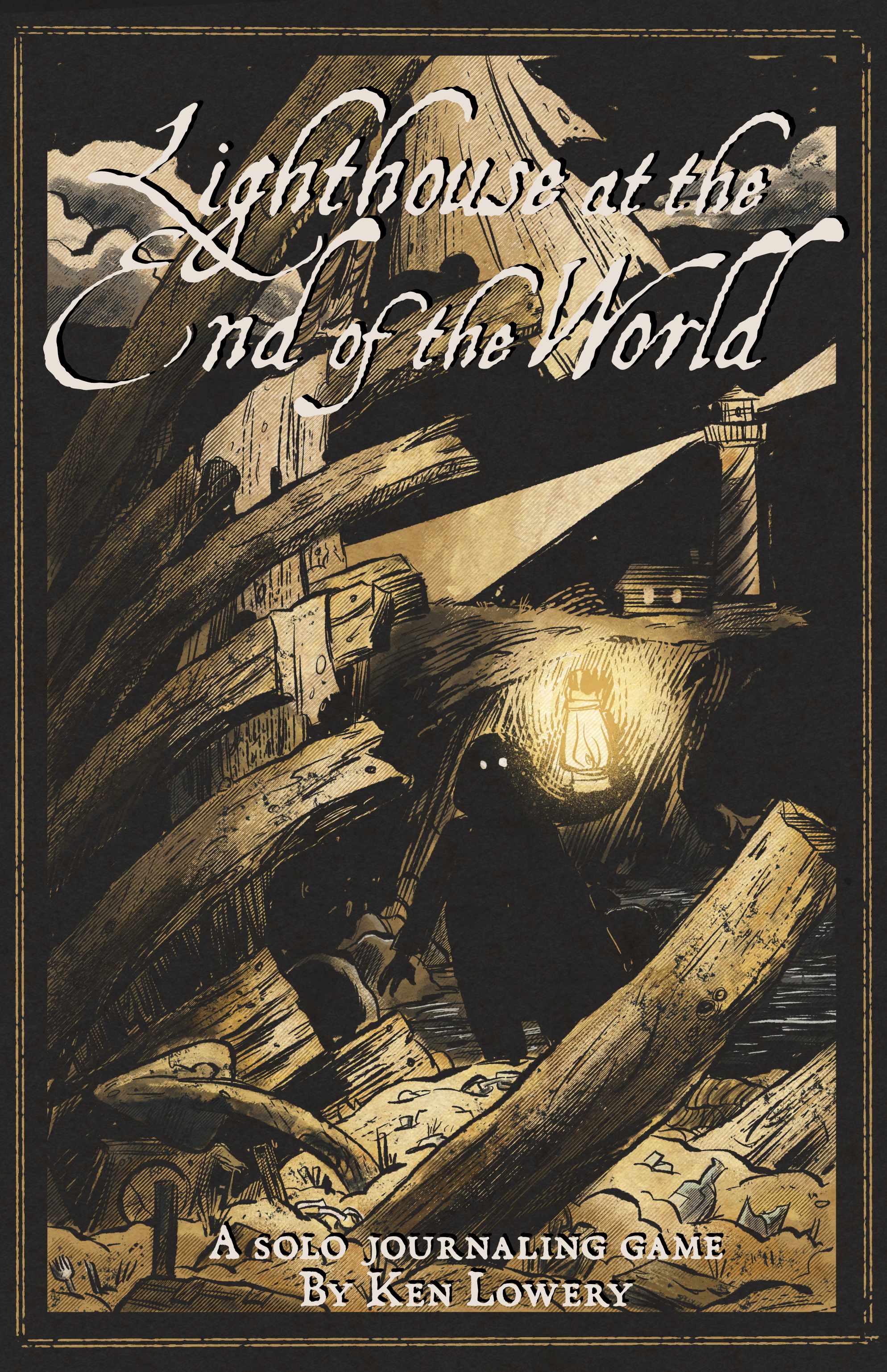 Lighthouse at the End of the World – Tabletop Bookshelf