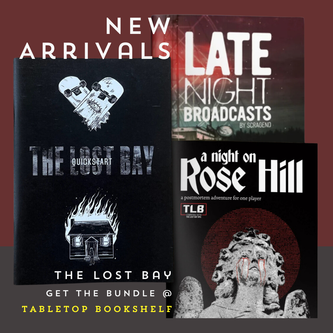 Tabletop Bookshelf: TTRPG & Solo Game Books, Zines & More