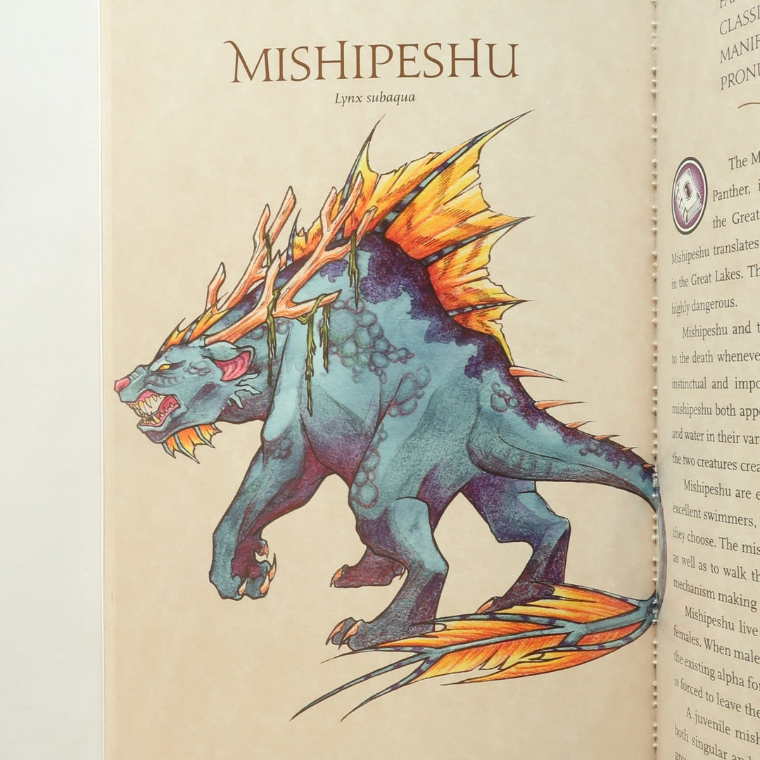 Compendium of North American Cryptids & Magical Creatures – Tabletop Bookshelf