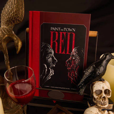 Paint The Town Red – Tabletop Bookshelf