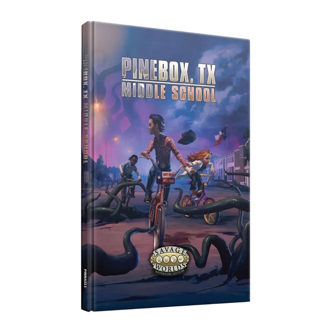 Pinebox, TX Middle School - Core Rulebook – Tabletop Bookshelf