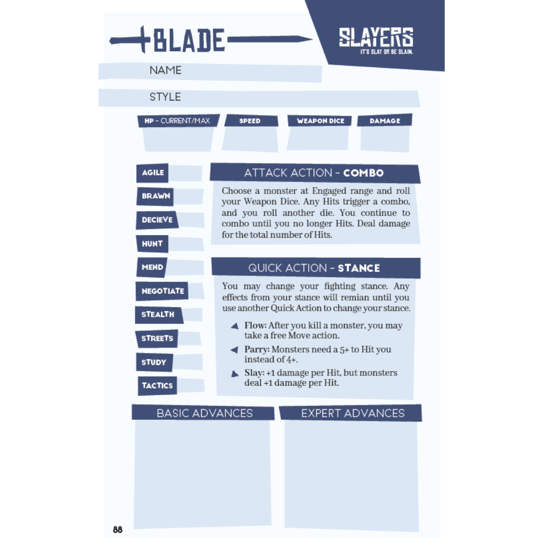 Slayers – Tabletop Bookshelf