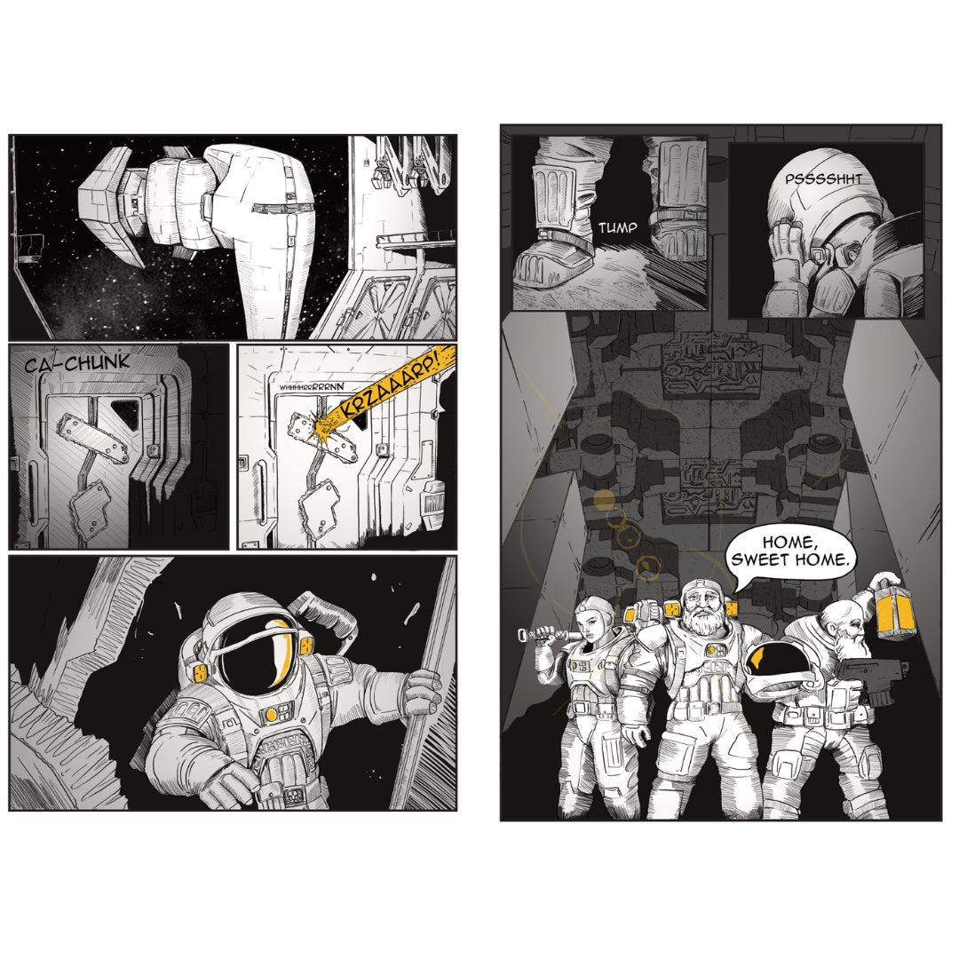 Stoneburner – Tabletop Bookshelf