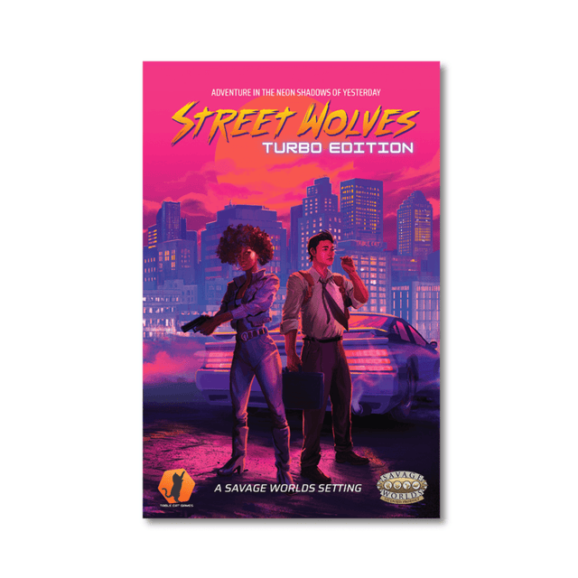 Street Wolves: Turbo Edition – Tabletop Bookshelf