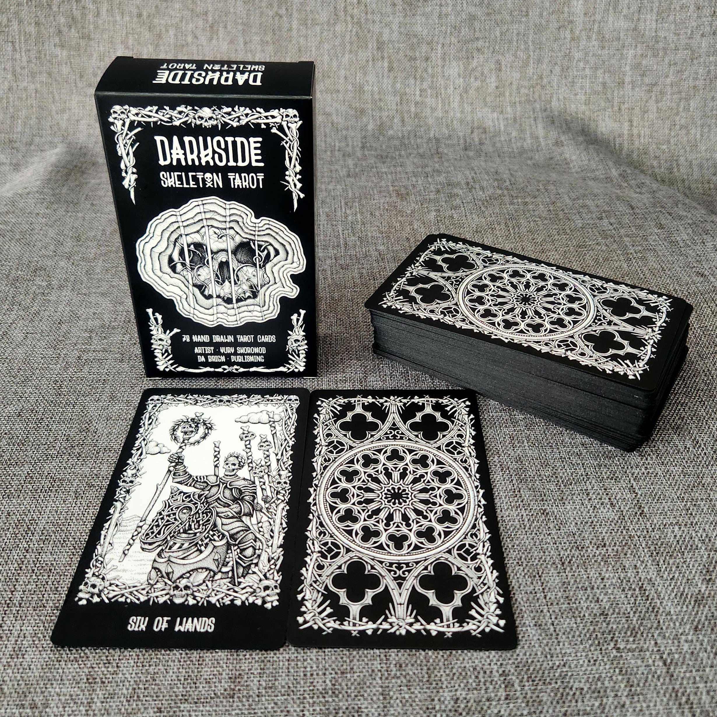 Darkside Skeleton Tarot Cards Deck – Tabletop Bookshelf