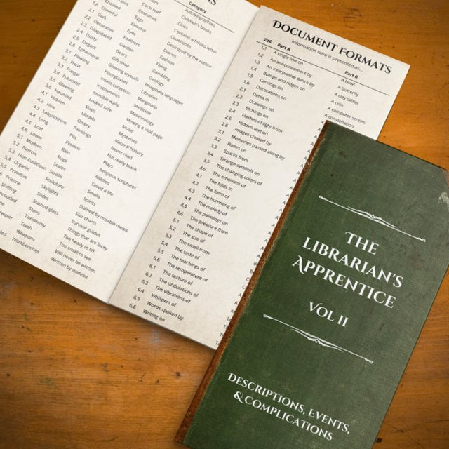 The Librarian's Apprentice – Tabletop Bookshelf